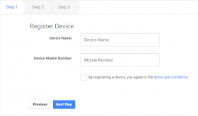 Step 4 Register a device | Accentronix